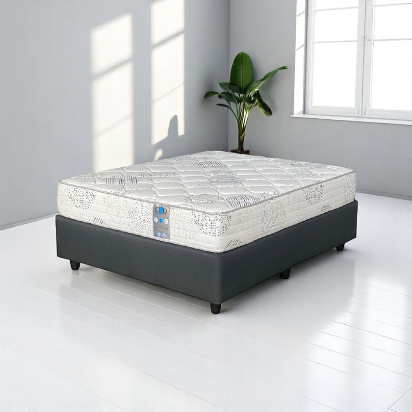 Firm Paedic Foam Double Bed Set Standard Length – Bamboo Mattresses
